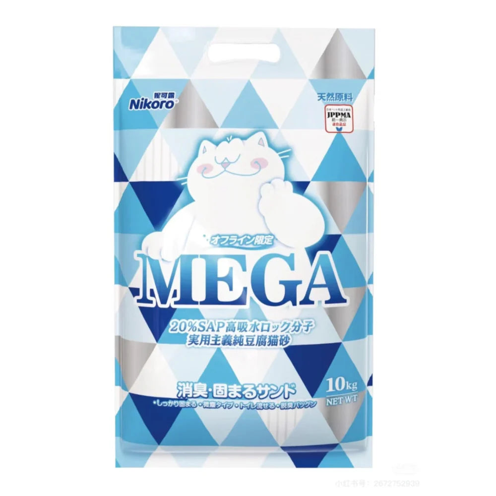 Nikoro - Mega Pure Tofu Cat Litter | ARMOR THE POOCH