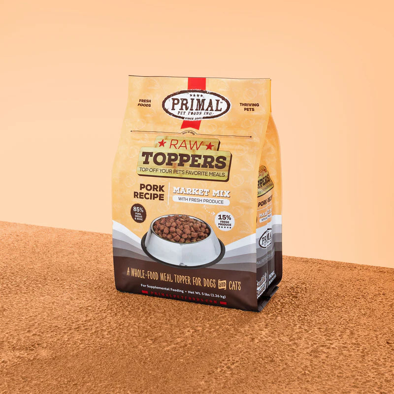 Primal - Market Mix Topper - Pork Recipe - Frozen Product (Dog/Cat ...